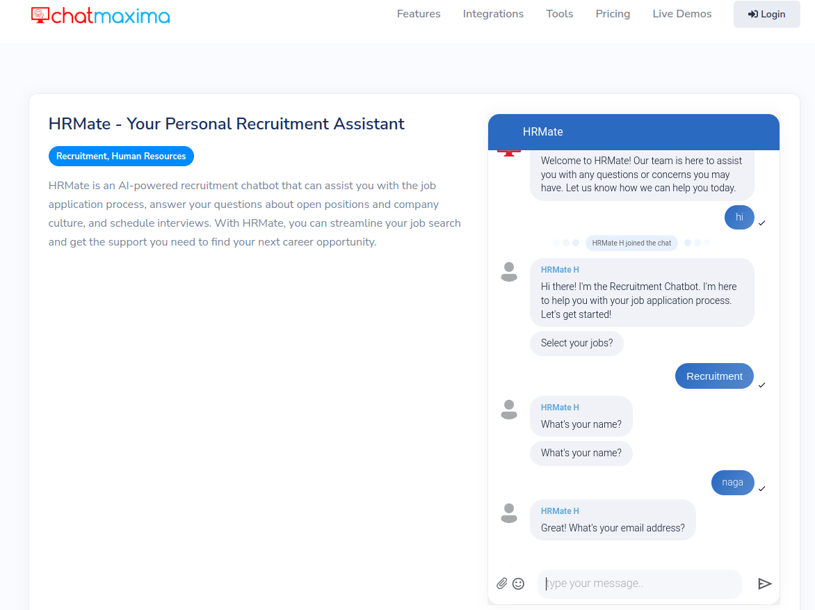 A How-To Guide for creating a Recruitment Chatbot for your Business ...