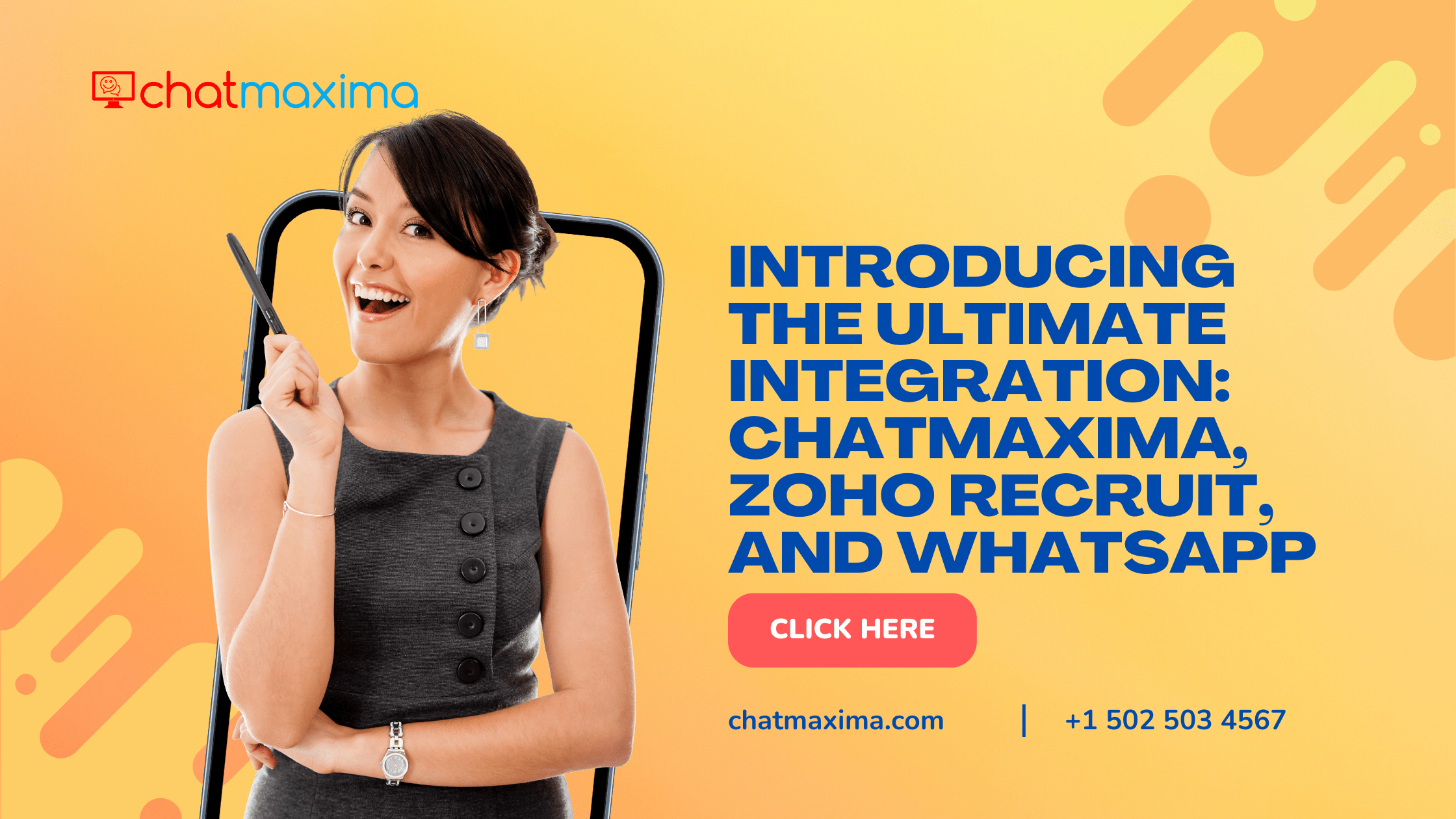 Introducing the Ultimate Integration: ChatMaxima, Zoho Recruit, and ...