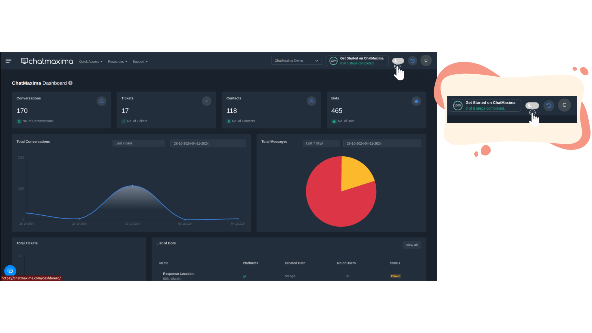 ChatMaxima Now Has a Dark Theme: Elevate Your CRM Experience - ChatMaxima Blog