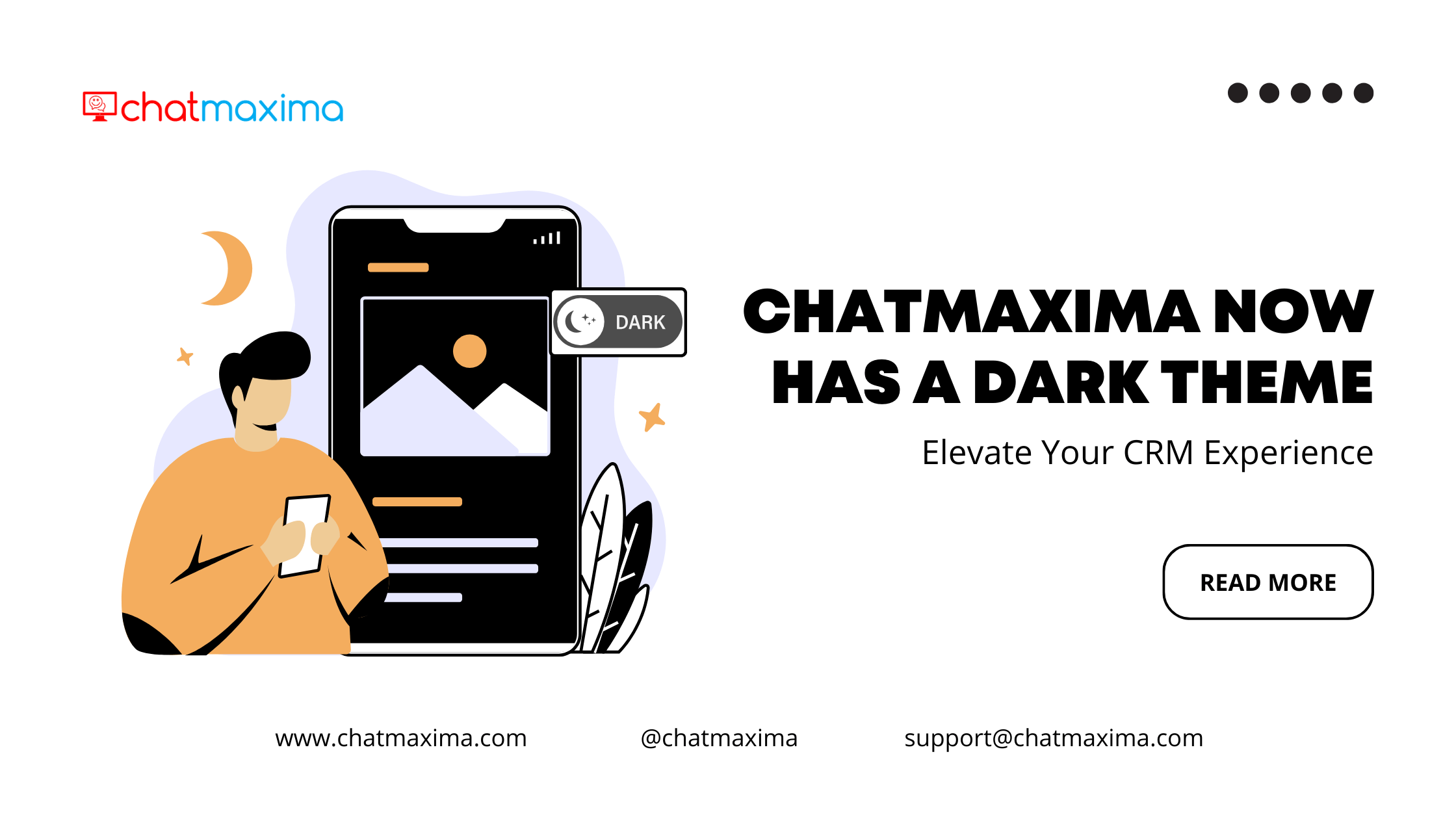 ChatMaxima Now Has a Dark Theme: Elevate Your CRM Experience - ChatMaxima Blog